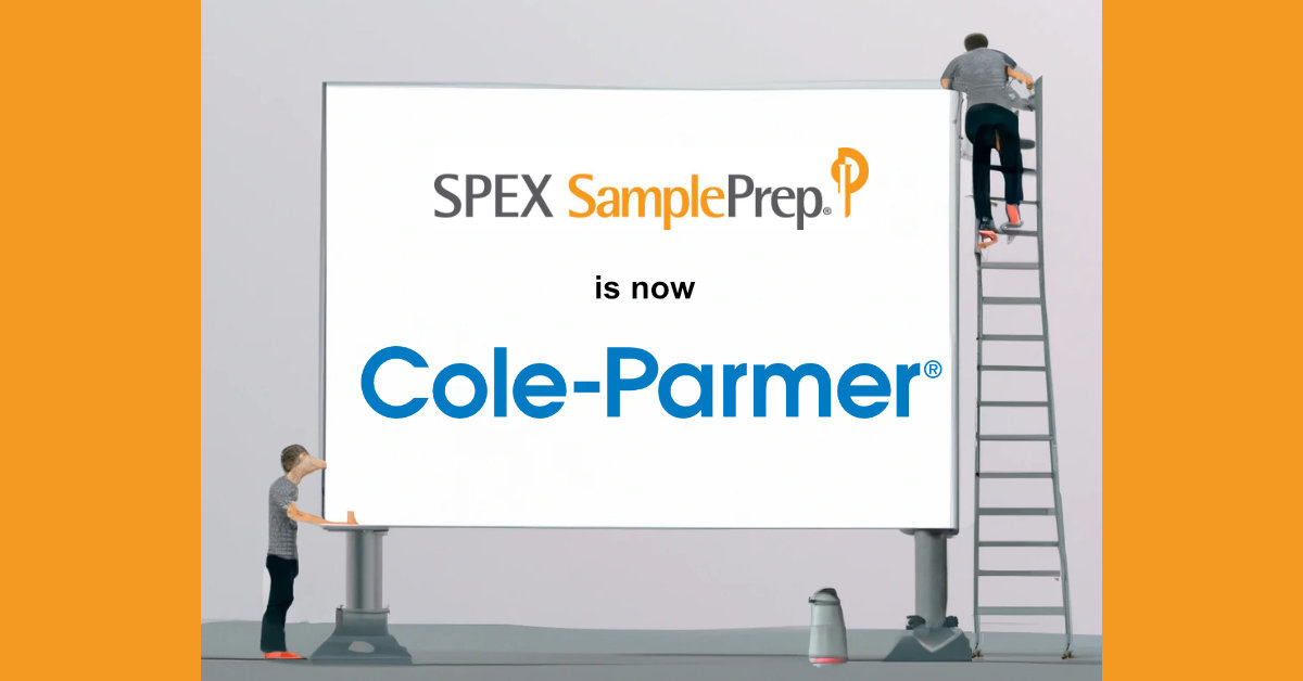 Spex SamplePrep bytter navn til Cole-Parmer